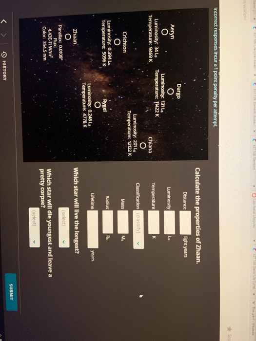 Solved 10 Ooo Stellar Llocices x Sco Incorrect responses | Chegg.com