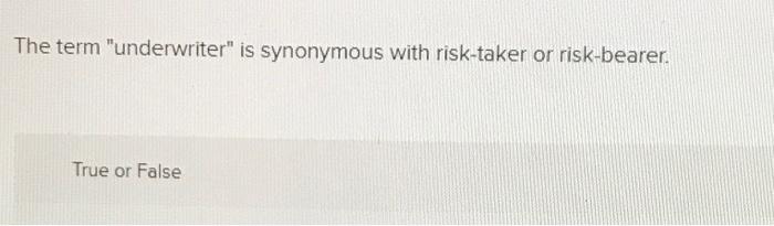 Solved An underwriting syndicate is a group of investment | Chegg.com