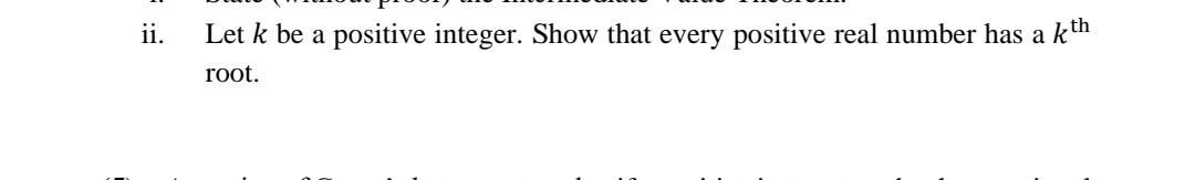 Solved ii. Let k be a positive integer. Show that every | Chegg.com