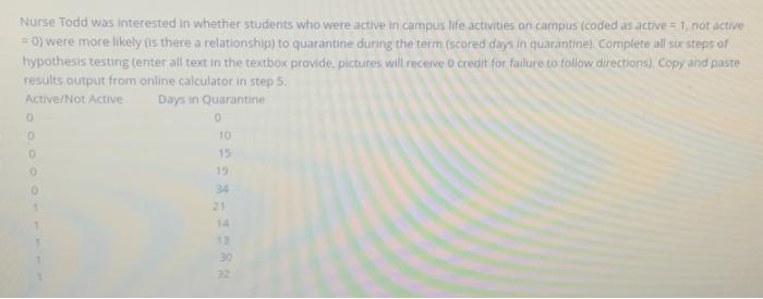 Solved Six Step Hypothesis Testingim Pretty Sure This Is A