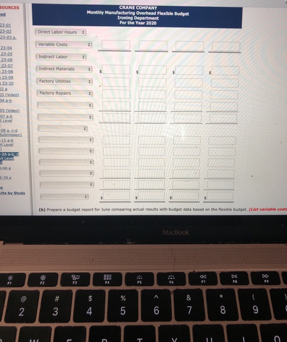 Solved Problem 23-2A a-b, d (Video) (Part Level Submission) | Chegg.com