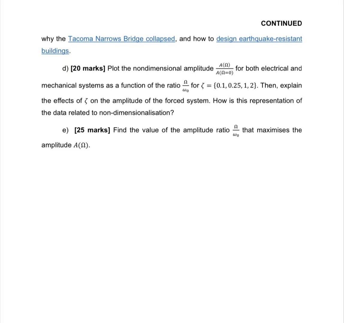 Solved Model 2 - Mechanical-Electrical Analogies [35%] | Chegg.com