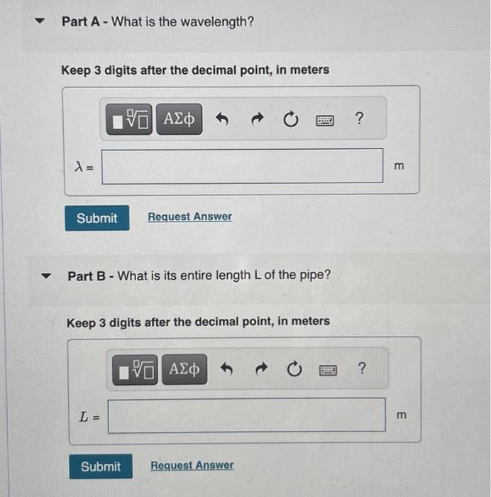 Solved This figure shows a standing wave pattern in an | Chegg.com