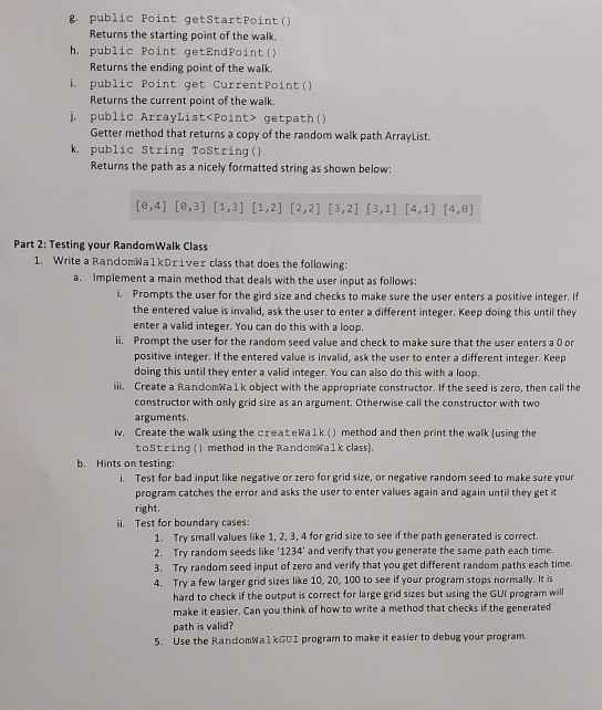 Solved CPSC 121 Project 02: Random Walk Project Overview: In | Chegg.com