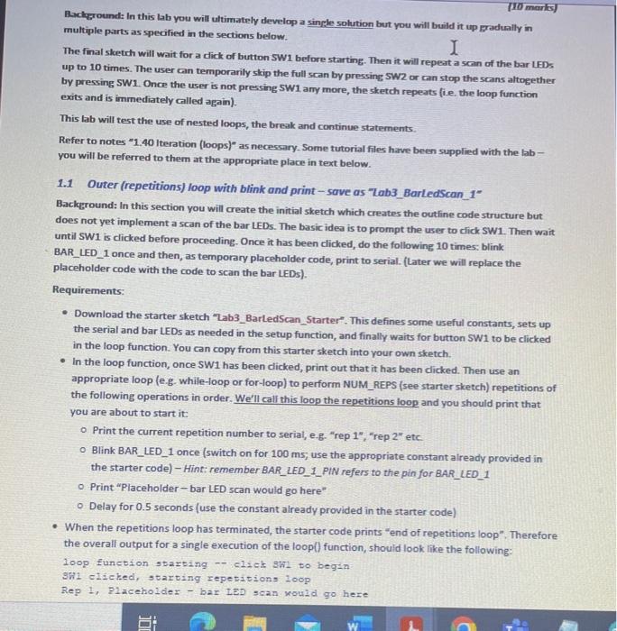 Solved hi please do this c sharp arduino 3 part question and | Chegg.com