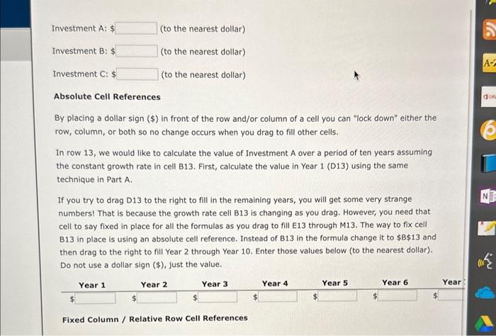 Relative Cell References One of the most powerful | Chegg.com