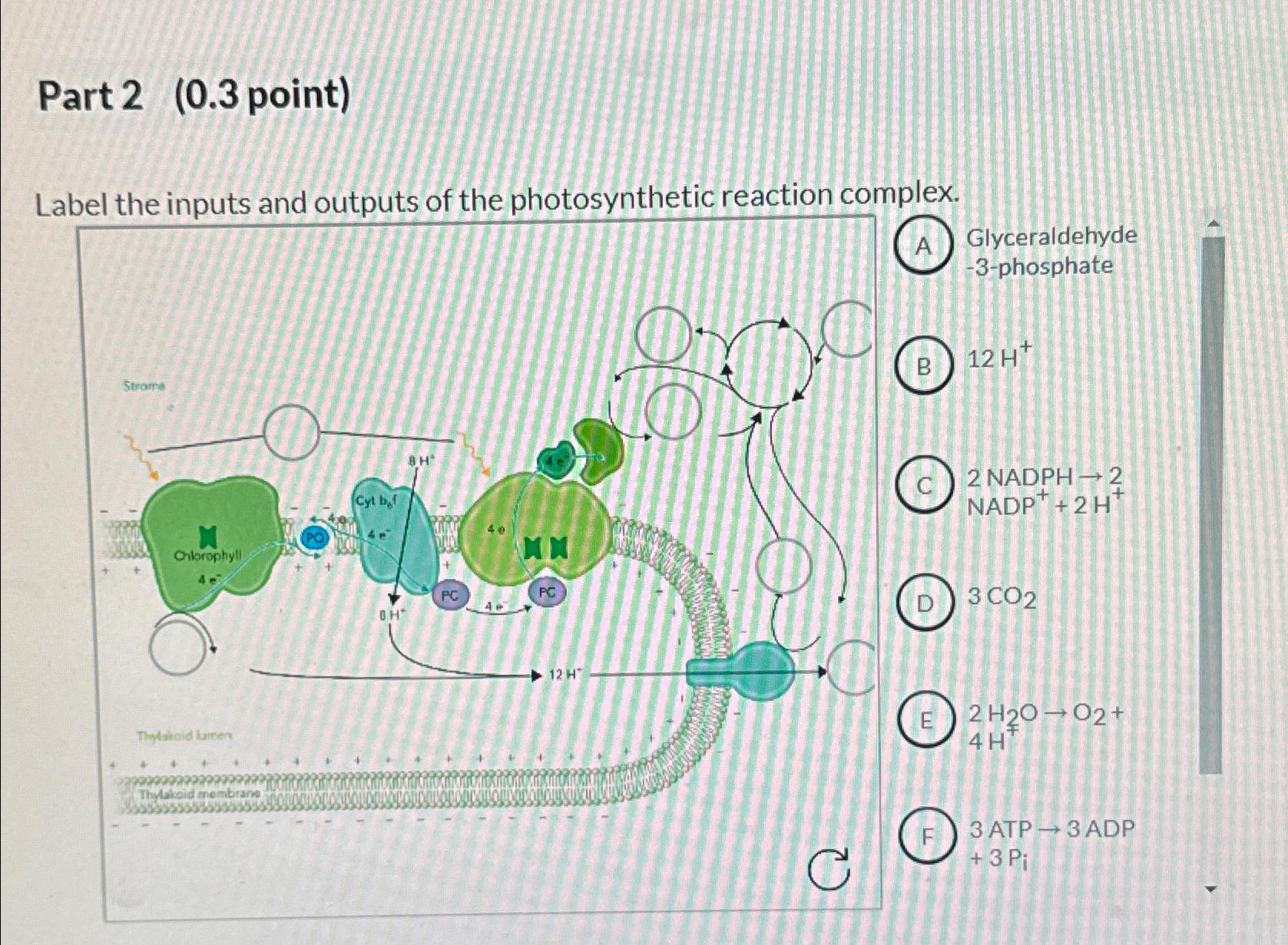 Solved Part 2 ( 0.3 ﻿point)Label the inputs and outputs of | Chegg.com
