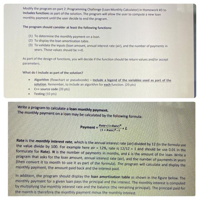 Solved Modify The Program On Part 2 Programming Challenge