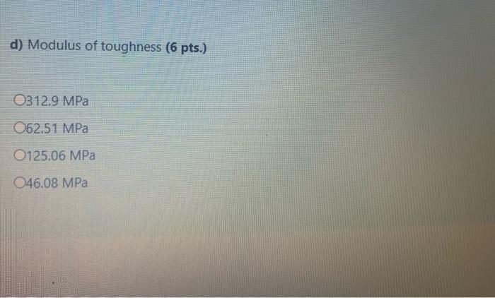 Solved A brass alloy with an elastic modulus of 2x 10 MPa, | Chegg.com