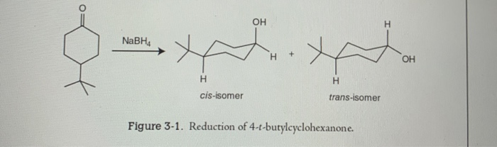 Solved 0 он H NaBH تتر مست H OH H H cis-isomer trans-isomer | Chegg.com