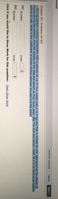 Solved nment PRINTER VERSION BACK NEXT Chapter 07, Problem | Chegg.com