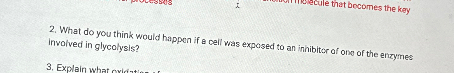 Solved What do you think would happen if a cell was exposed | Chegg.com