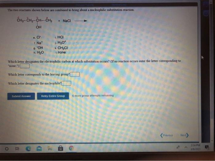 Solved The two reactanta shown below are combined to bring | Chegg.com