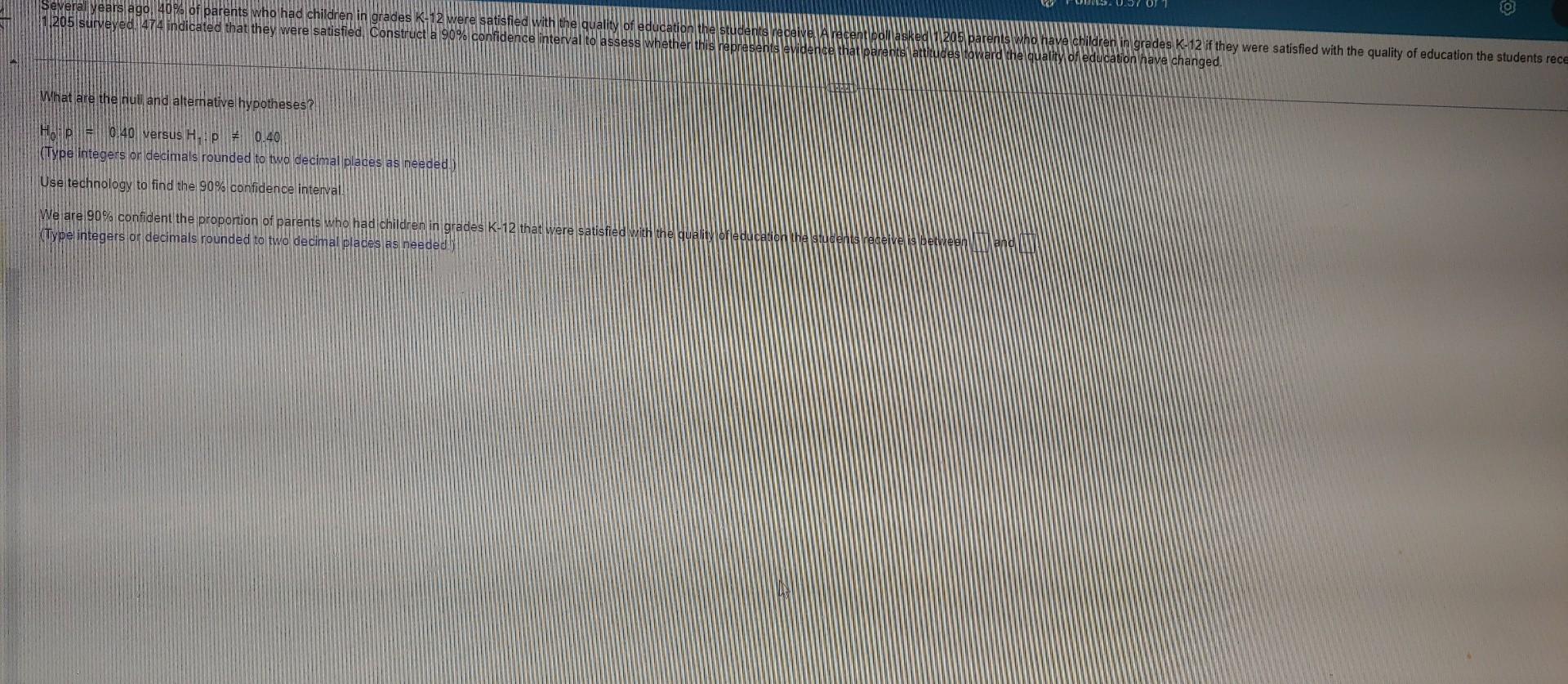 Solved A normal probability plot suggests the data could | Chegg.com