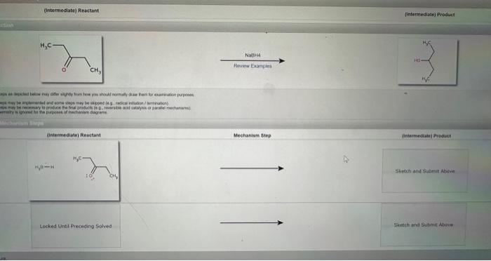 Solved (Intermediate) Reactant (Intermediate) Produc: | Chegg.com Solved (Intermediate) Reactant (Intermediate) Produc: | Chegg.com