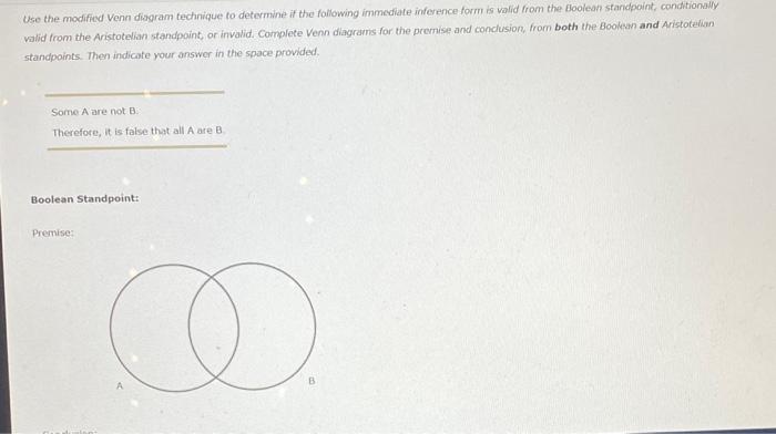 Solved Use the modified Venn diagram technique to determine | Chegg.com