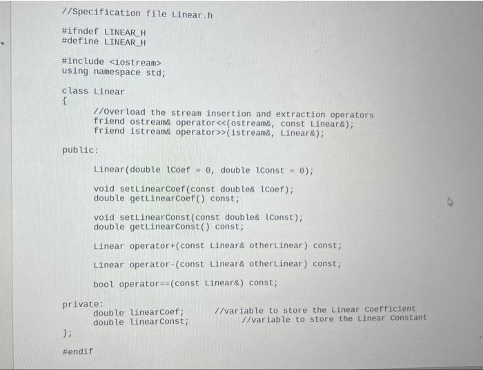 Recall that a linear equation is an equation of the | Chegg.com