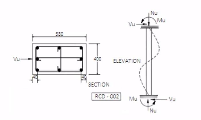 Solved PROBLEM 7 A column section shown in RCD-002 is | Chegg.com