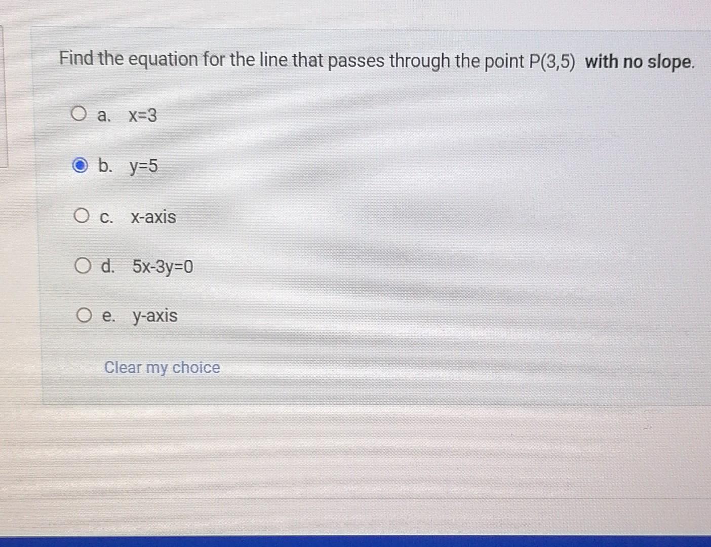 Solved Find the equation for the line that passes through | Chegg.com