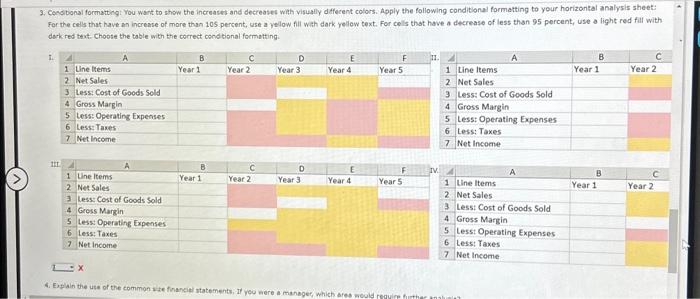 Solved Common-Size Financial Statement Analysis Using Excel | Chegg.com