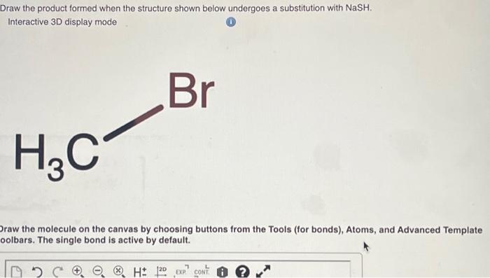 Solved Draw the product formed when the structure shown | Chegg.com