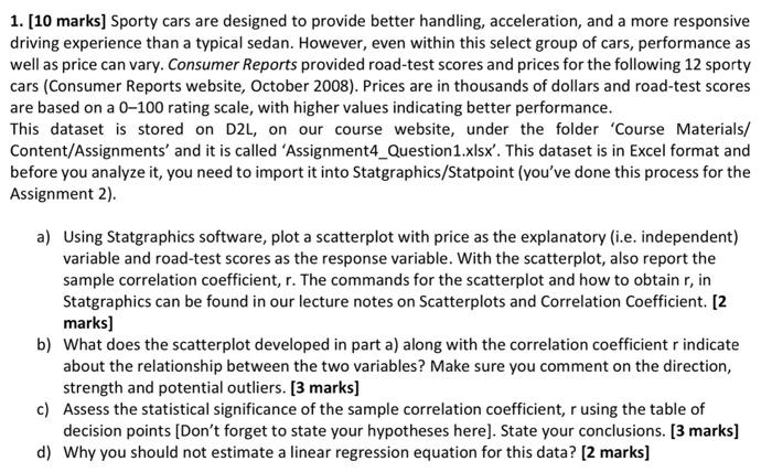 Solved Hi, need help solving these in statgraphics or | Chegg.com