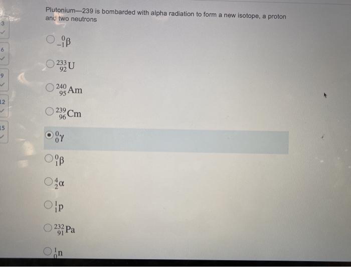 Solved Identify the missing element in the balanced nuclear | Chegg.com