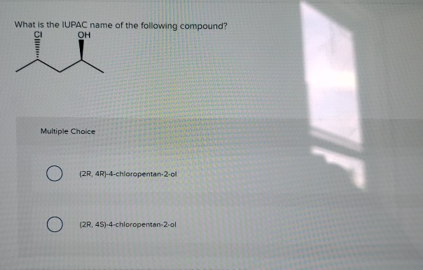 Solved What is the IUPAC name of the following compound? ОН | Chegg.com