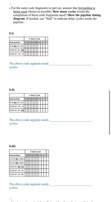 Solved Q2. [14 points] Consider a load/store machine with | Chegg.com