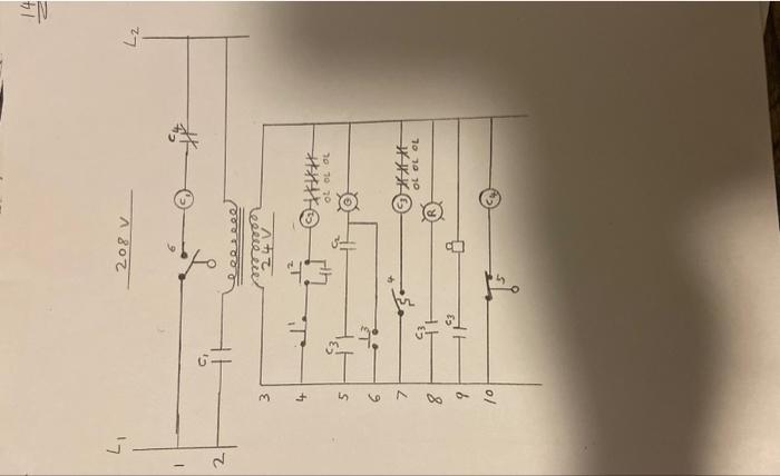 Solved an explanation of each line of the ladder diagram | Chegg.com