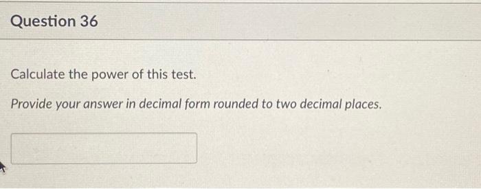 Solved For questions 32-36: Use the following information to | Chegg.com