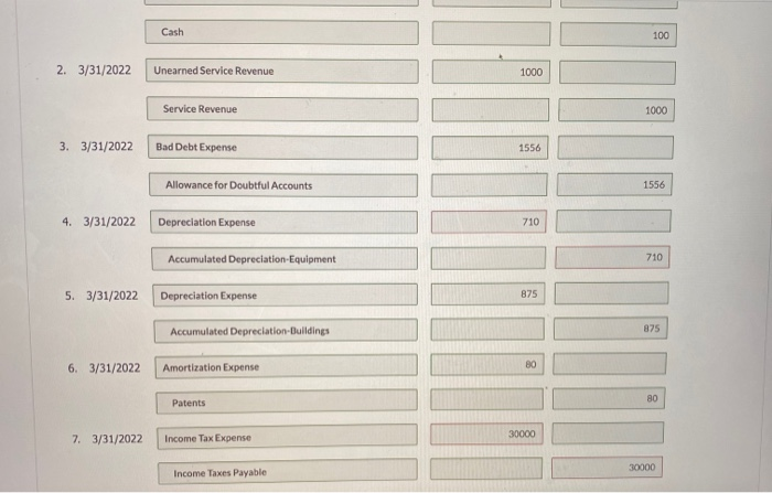 Solved prepare an income statement for the quarter ended in | Chegg.com
