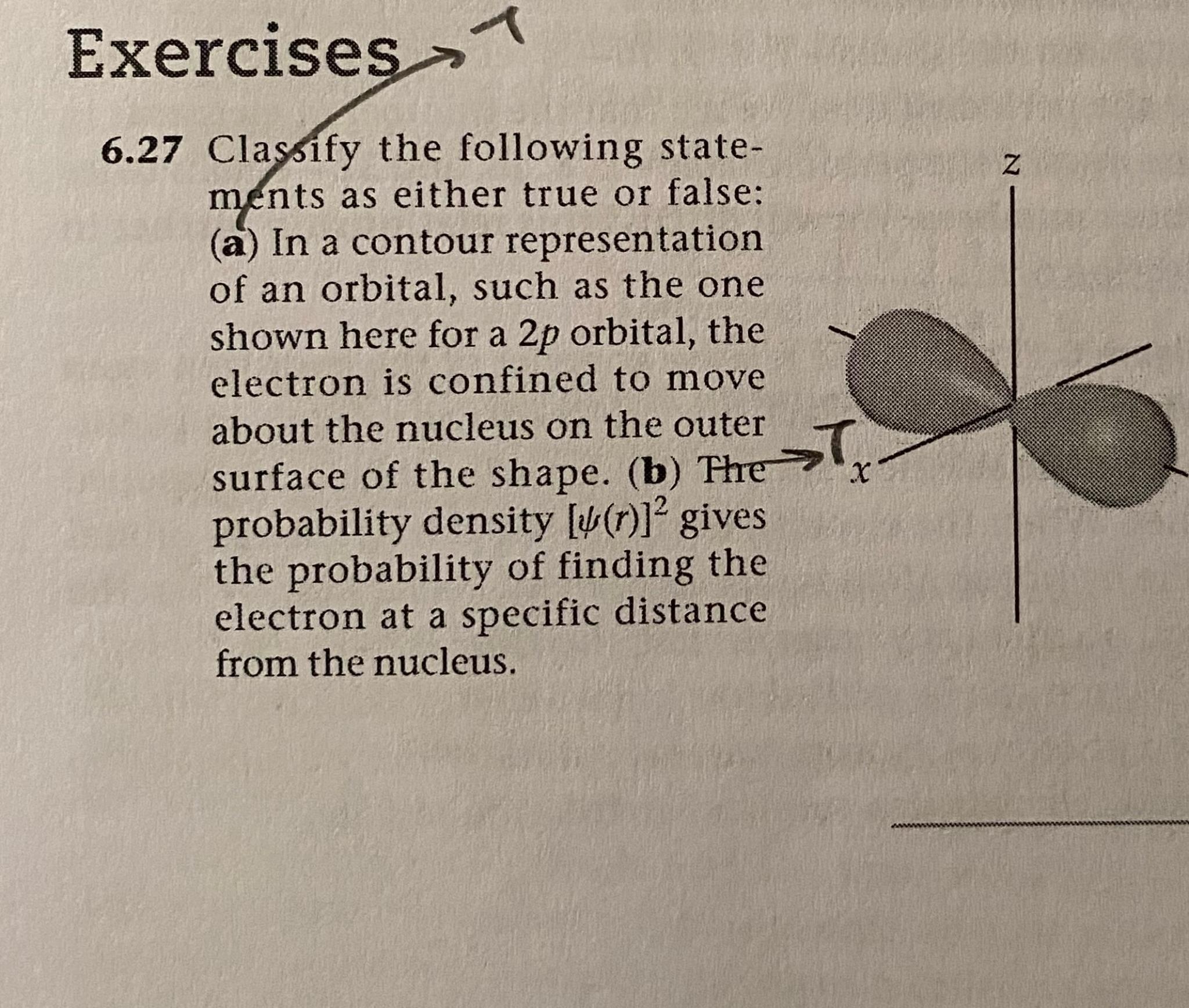 Solved Exercises6.27 ﻿Classify the following statements as | Chegg.com