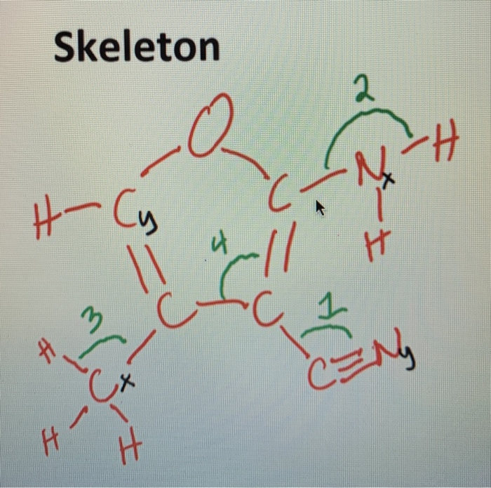 Solved Skeleton Question 9 5 pts Consider the Skeleton on | Chegg.com