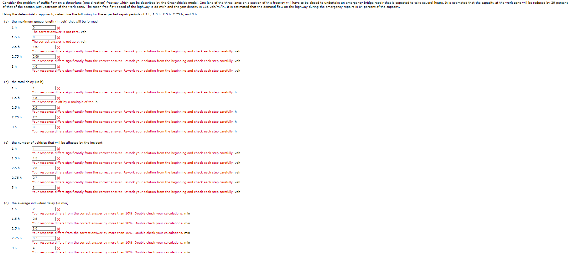 Solved Using the deterministic approach, determine the | Chegg.com