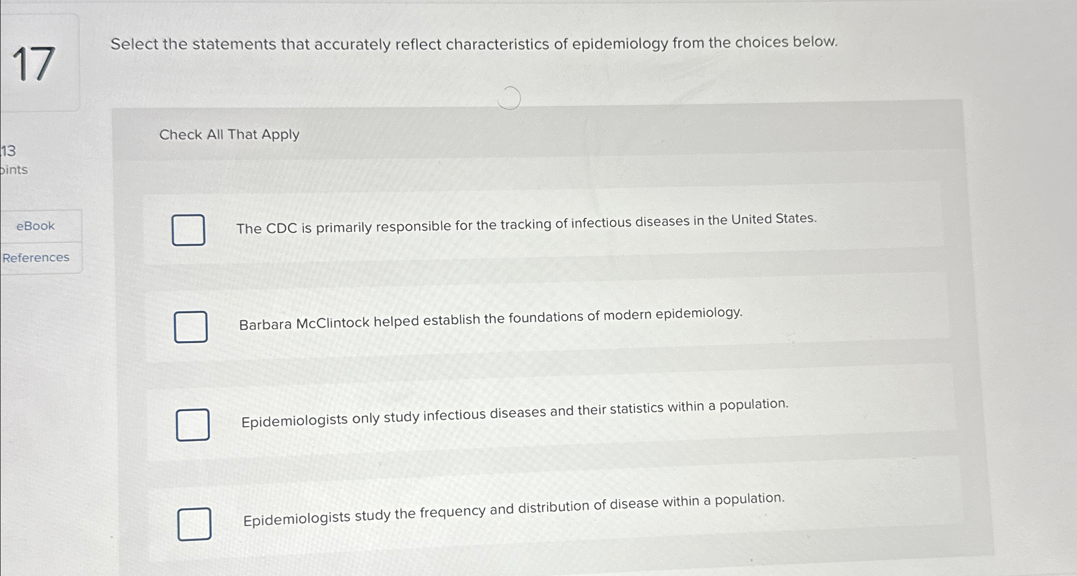 Solved Select the statements that accurately reflect | Chegg.com