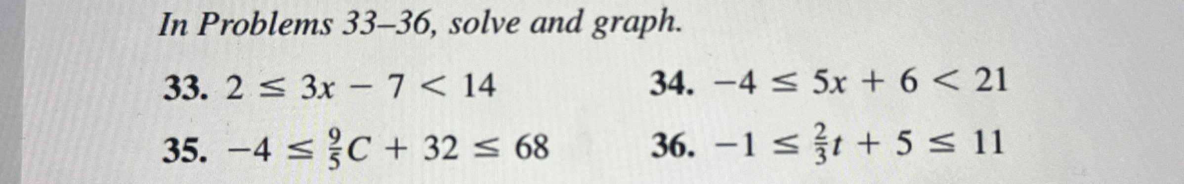 Solved In Problems 33-36, ﻿solve and | Chegg.com