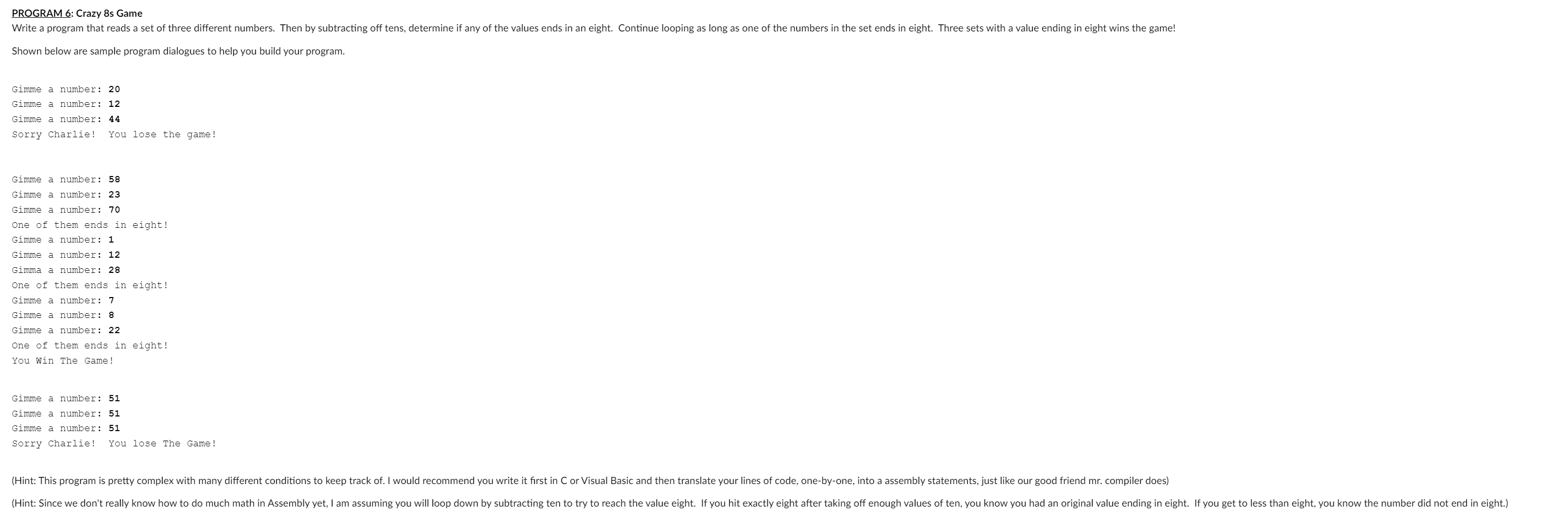 Solved Here is my code: program | Chegg.com