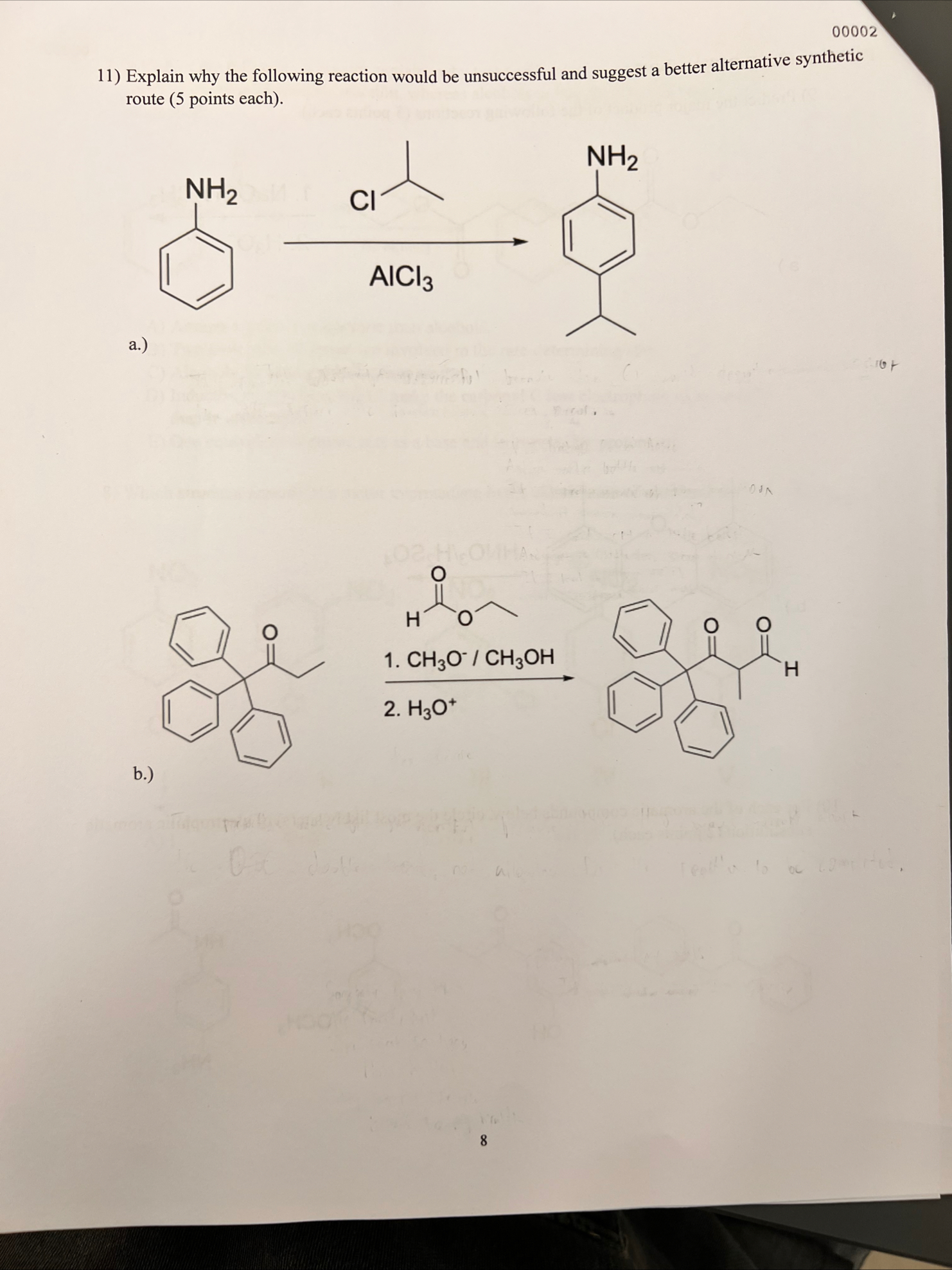Solved Explain why the following reaction would be | Chegg.com