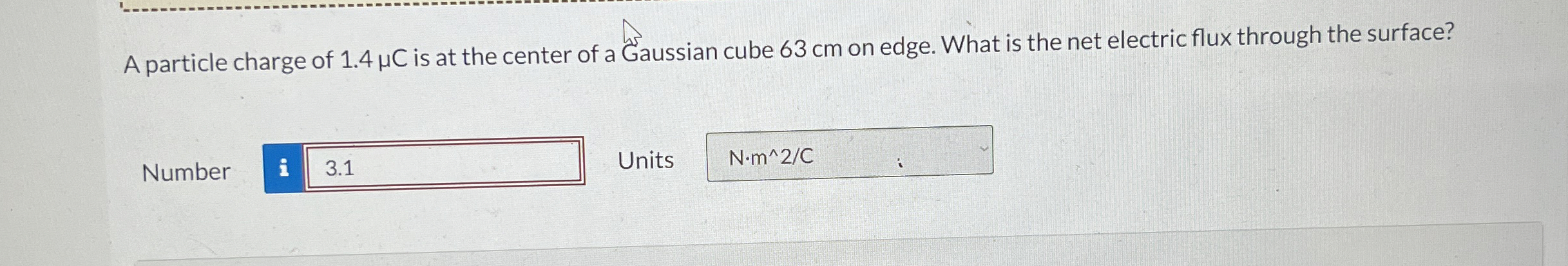 Solved A particle charge of 1.4μC ﻿is at the center of a | Chegg.com