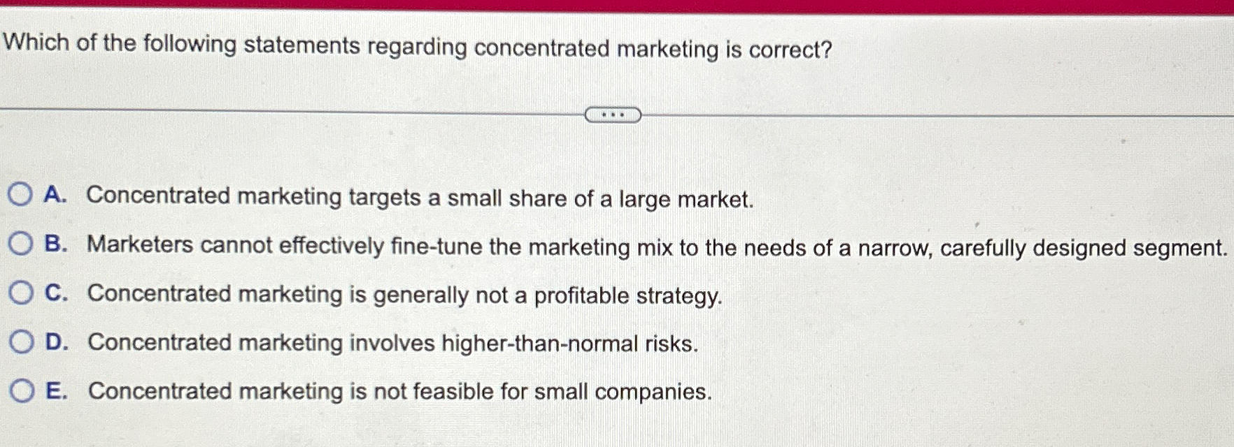 Solved Which of the following statements regarding | Chegg.com