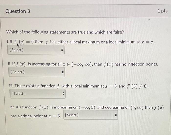 Solved Which of the following statements are true and which | Chegg.com