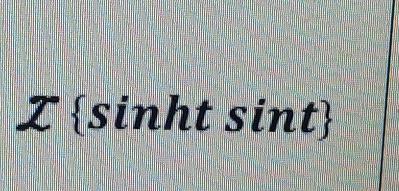 Solved I sinht sint} | Chegg.com