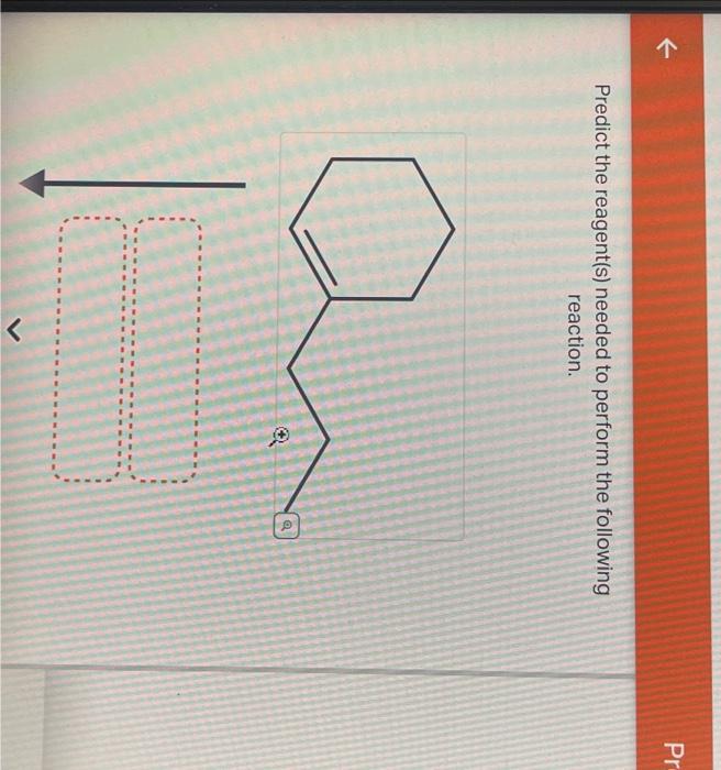 Solved Predict the reagent(s) needed to perform the | Chegg.com