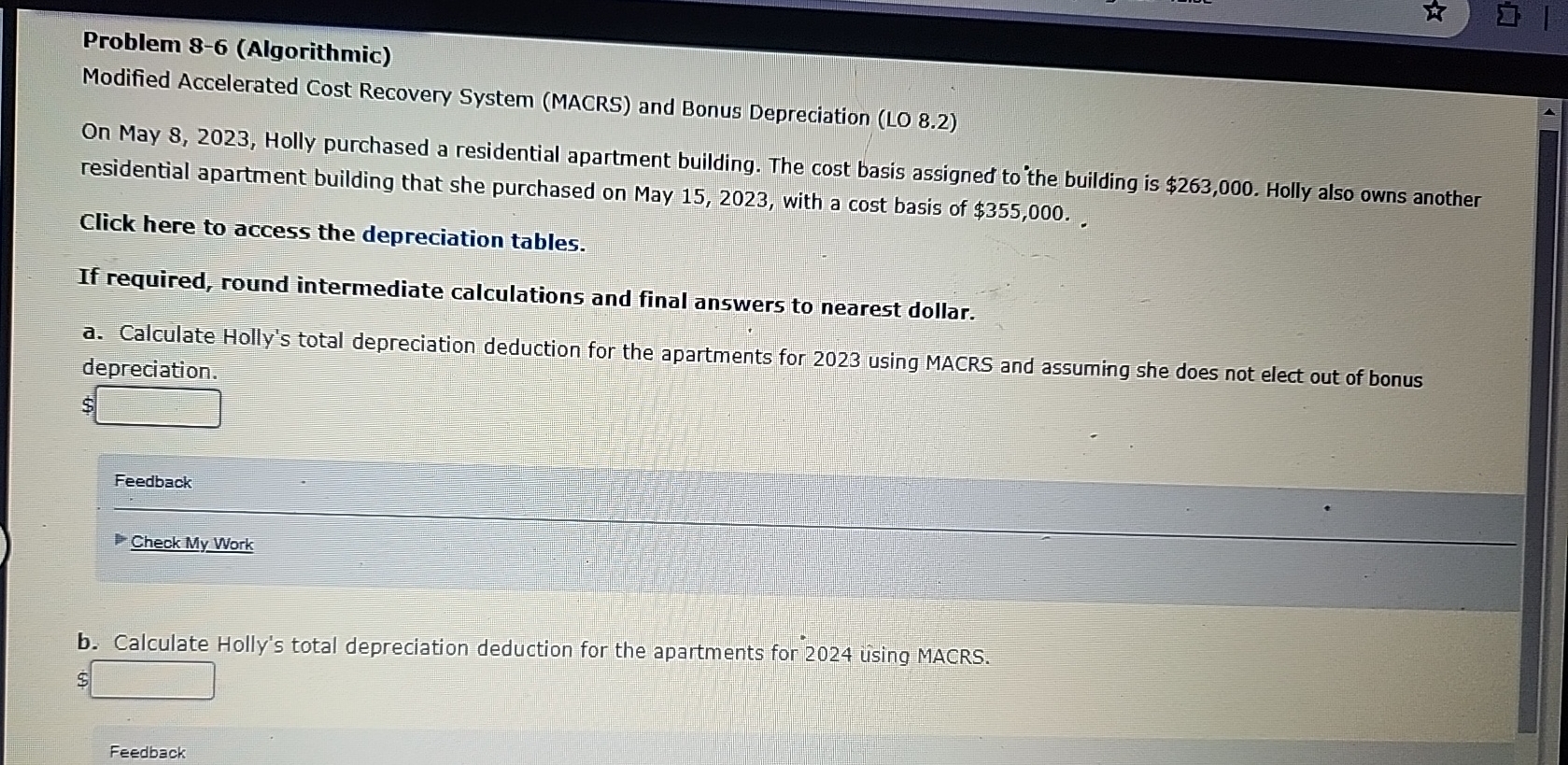Solved Problem 8-6 (Algorithmic)Modified Accelerated Cost | Chegg.com