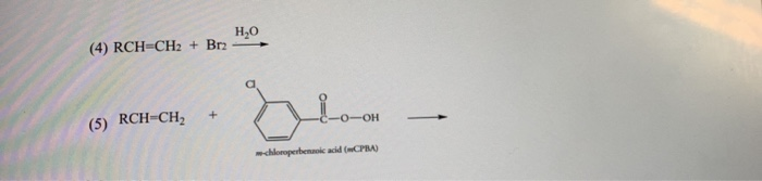 Solved Name Alkene reaction equations: practice Write the | Chegg.com