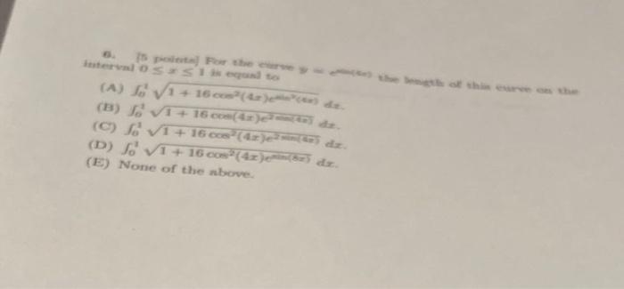 (rom twilieste whinh ovie (A) Por wery A, If ef if we | Chegg.com