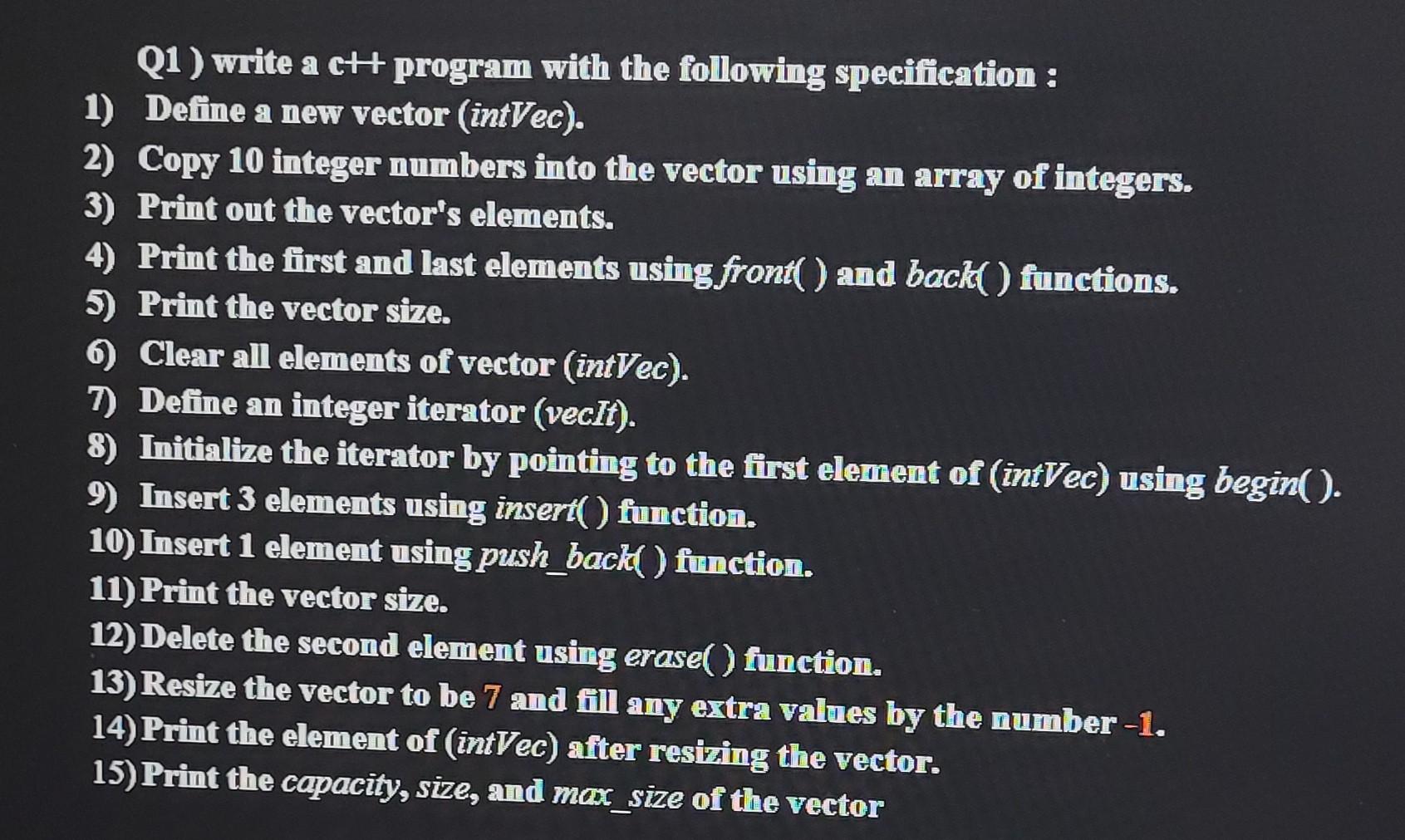 Solved data structer c++ please give comments to explain | Chegg.com