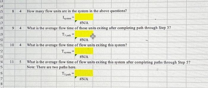 84 How many flow units are in the system in the above | Chegg.com