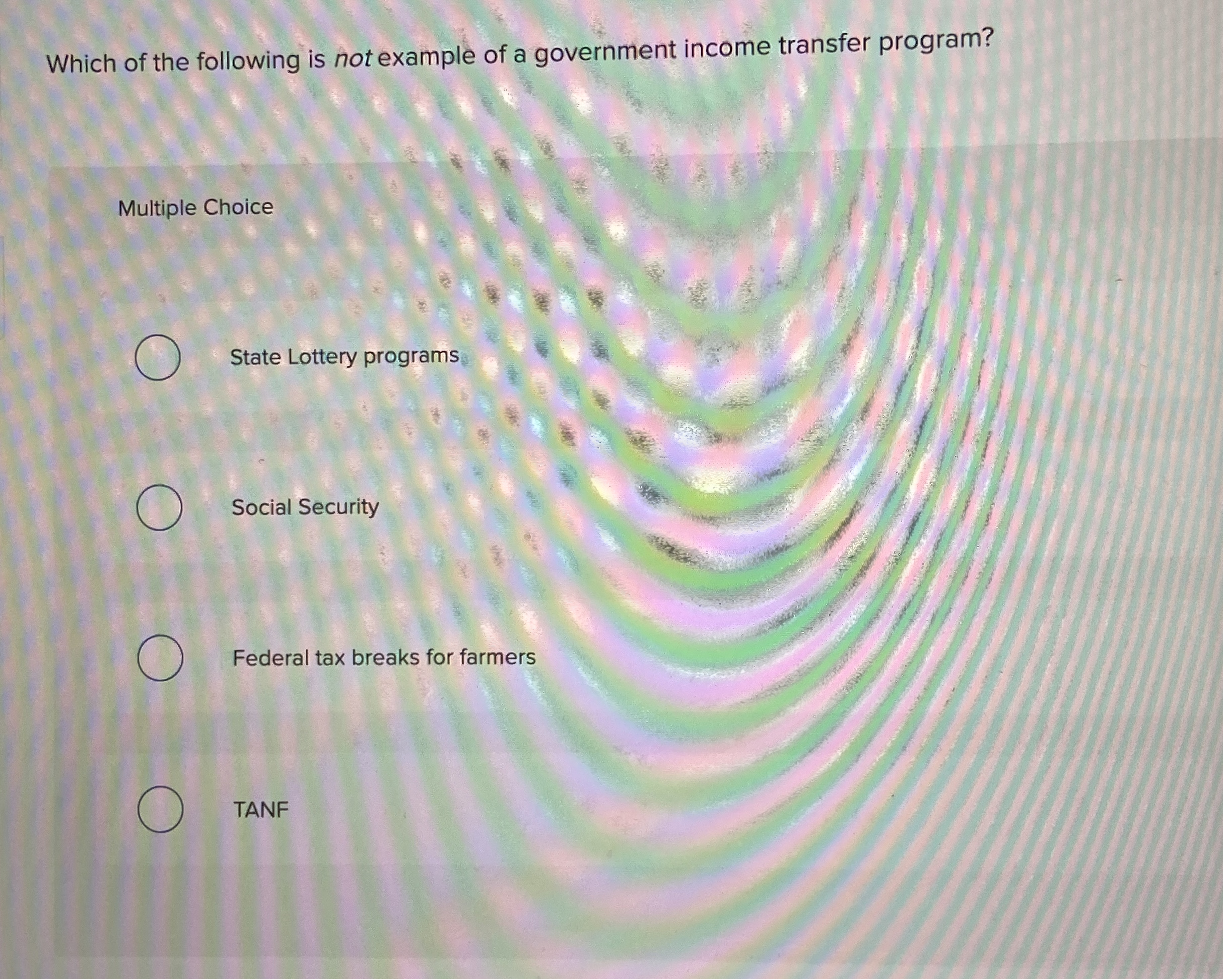 Solved Which of the following is not example of a government | Chegg.com